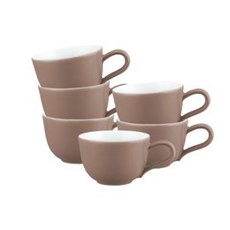 Seltmann Weiden Kaffeetassen Liberty Pure Colors 260 ml 6er Set