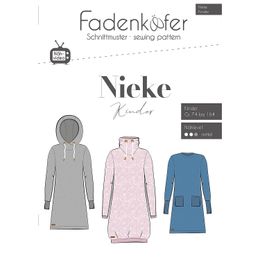 Fadenk&auml;fer Fadenk&auml;fer Schnitt "Sweat-Kleid Nieke" f&uuml;r Kinder