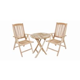 Gartenset Java Teak 3-tlg.