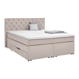 Boxspringbett Chester Beige ca. 180x200cm