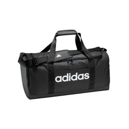adidas Performance Sporttasche 'Linear Duffel Bag' Herren Gr&ouml;&szlig;e One Size schwarz / wei&szlig;