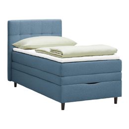 Boxspringbett Miami in Dunkelblau ca. 100x200cm
