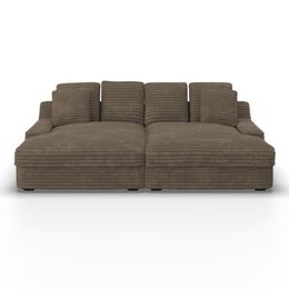 Big Sofa Loveseat Eleonora Braun Cord
