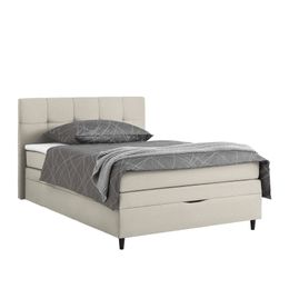 Boxspringbett Miami in Taupe ca. 120x200cm