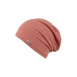 Chillouts Beanie 'Pittsburgh' Herren Gr&ouml;&szlig;e 55/60 grau / rot