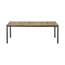 Gartentisch Mood Classic Anthrazit/Teak