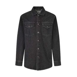 Pepe Jeans Button Up Shirt male size S Blue denim