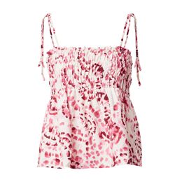 Pieces Top 'PCKOI' Damen Gr&ouml;&szlig;e S pink / rosa / dunkelrot / offwhite