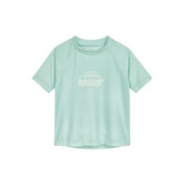 Playshoes Badeshirt Jungen Gr&ouml;&szlig;e 86/92 mint / offwhite