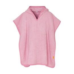 Playshoes Poncho M&auml;dchen Gr&ouml;&szlig;e 98/104 rosa