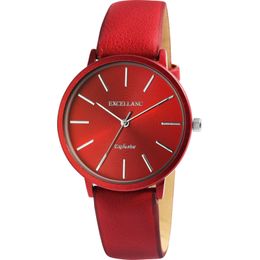 CR&Eacute;ATION L Damen Armbanduhr rot Gr&ouml;&szlig;e 0