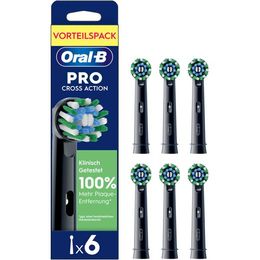 Oral-B Aufsteckb&uuml;rsten PRO CrossAction schwarz