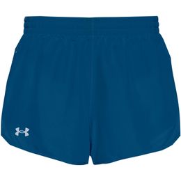 Under Armour FLY Laufshorts Damen - Gr&ouml;&szlig;e XL - blau
