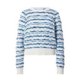 Minus Sweater 'Kalima' female size S Navy / Dusty blue / White