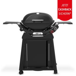 Weber Gasgrill mit Rollwagen 'Q2800N+' schwarz
