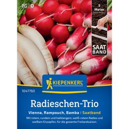 Radieschen-Trio 'Vienna, Bamba, Rampouch' Saatband 5 m