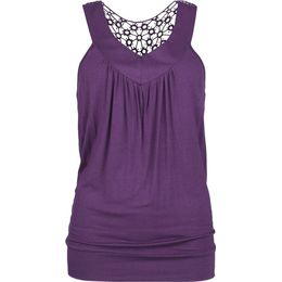 Red by EMP Laced Racerback Top violett in XL Q126-000114