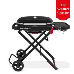 Weber Gasgrill 'Traveler' schwarz 94 x 111 x 58,5 cm