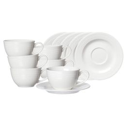 Ritzenhoff & Breker Ritzenhoff & Breker Kaffeetassen mit Untertassen Levi 220 ml 6er Set