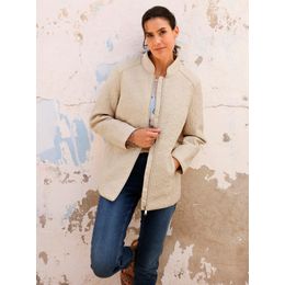 WITT Damen Steppjacke, elfenbein, Gr&ouml;&szlig;e 42