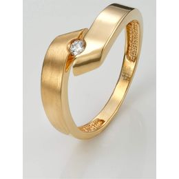 WITT Damen Ring, Silber vergoldet 925, Gr&ouml;&szlig;e 18
