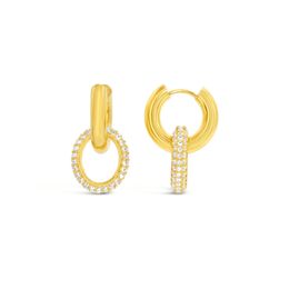 Ars-argenti Ohrringe 'EAR BLINGZILLAS' Damen Gr&ouml;&szlig;e One Size gold