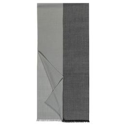 Roeckl Scarf ' TWO-TONE WOOL ' male Grey size Onesize
