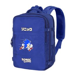 Sega Rucksack 'Sonic' Jungen Gr&ouml;&szlig;e One Size beige / kobaltblau