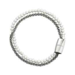 Breil Armband Damen Gr&ouml;&szlig;e One Size silber / perlwei&szlig;