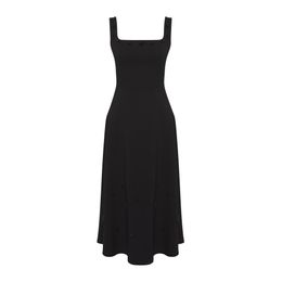 Trendyol Kleid Damen Gr&ouml;&szlig;e 34 schwarz Winterkleid