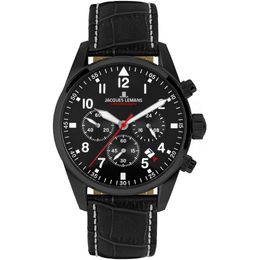 Jacques Lemans Analog Watch male Black size One Size