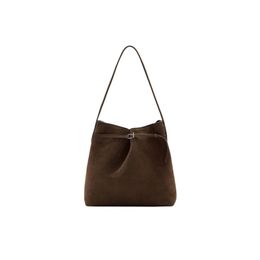 Mango Schultertasche Damen Gr&ouml;&szlig;e one size braun