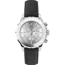 Versace Uhr Herren Gr&ouml;&szlig;e One Size schwarz / silber