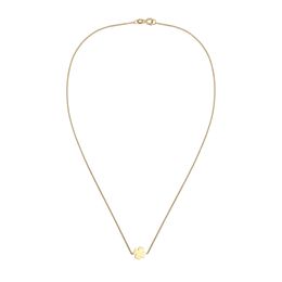 Elli Premium Kette 'Luck' Damen Gr&ouml;&szlig;e 40 gold