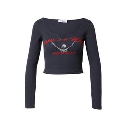 SHYX Shirt 'Jocelyn' female size XL Anthracite / Red / White