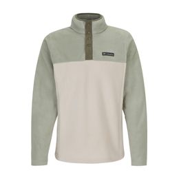 Columbia Sportpullover 'Steens Mountain' Herren Gr&ouml;&szlig;e M stone / hellgr&uuml;n