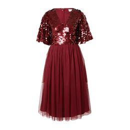 MAYA DELUXE Kleid Damen Gr&ouml;&szlig;e 36 brombeer