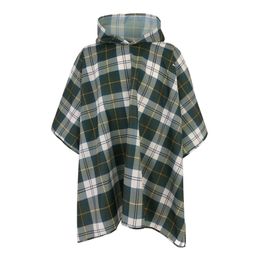 Barbour Poncho Herren Gr&ouml;&szlig;e XS/XXL ecru / dunkelgr&uuml;n / hellorange