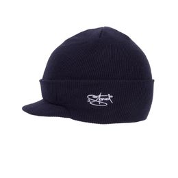 2stoned Beanie 'Visor Deluxe' female Blue size Onesize