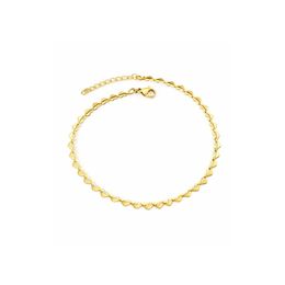 Pure Schmuck Foot Jewelry 'Pure Love' female Gold size 21 + 5 cm extension