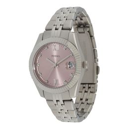 Fossil Analoguhr 'Scarlette' Damen Gr&ouml;&szlig;e One Size hellpink / silber