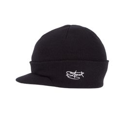 2stoned Beanie 'Visor Deluxe' female Black size Onesize