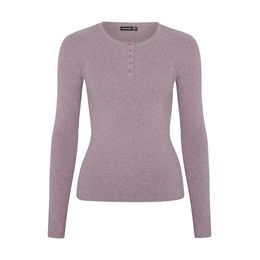 Antargo Sweater 'Basic Longsleeve with Buttons' female Pink size XS