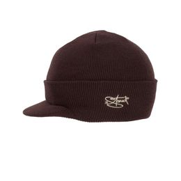 2stoned Beanie 'Visor Deluxe' female Brown size Onesize