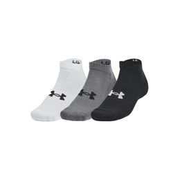 Under Armour Sportsocken Herren Gr&ouml;&szlig;e 42/43.5 grau / schwarz / wei&szlig;
