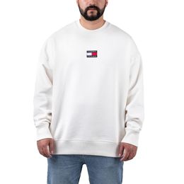 Tommy Jeans Sweatshirt Herren Gr&ouml;&szlig;e S wei&szlig;