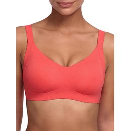 Cfab (formerly Creamy Fabrics) Bra 'Seamless Compact Push-Up BH' female Orange size 75
