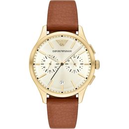 Emporio Armani Uhr Herren Gr&ouml;&szlig;e One Size braun / gold