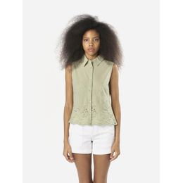 Koroshi Bluse Damen Gr&ouml;&szlig;e M khaki