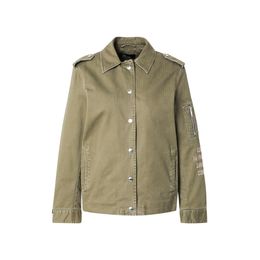 THE KOOPLES Jacke Damen Gr&ouml;&szlig;e XL ecru / khaki / schwarz